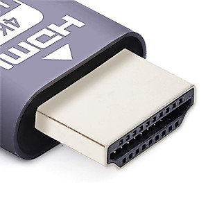 HDMI Dummy Plug fit-Headless Display Emulator DDC EDID Headless Ghos with Windows Mac OSX Linux Great for Graphics Acceleration Support 3840x2160@60Hz 2P