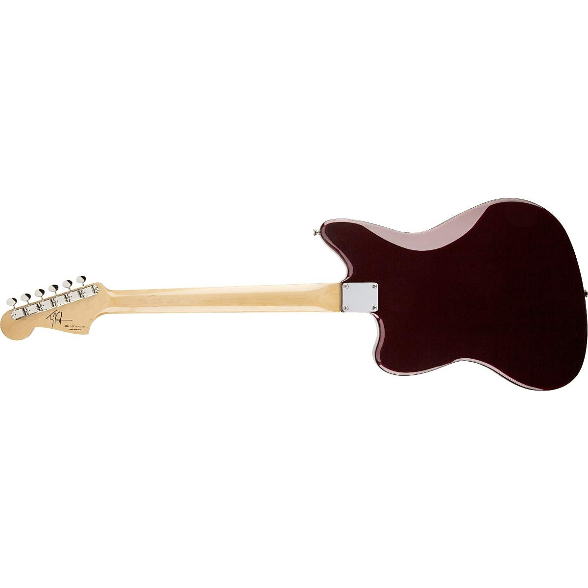 Fender Troy Van Leeuwen Jazzmaster Electric Guitar, with 2-Year Warranty, Oxblood, Bound Rosewood Fingerboard