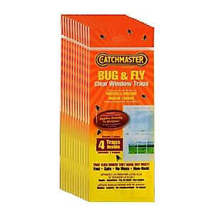 AP & G Inc Catchmaster 904 Clear Fly Window Traps 4 Pack