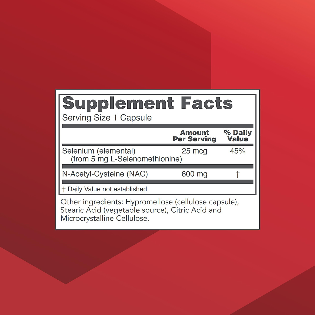 Protocol NAC with Selenium and Molybdenum - Glutathione, Brain, and Lung - 100 Veg Caps