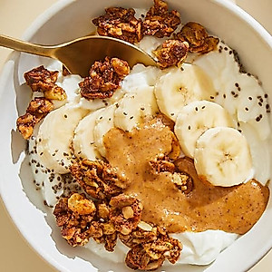 Purely Elizabeth, Vanilla Almond Butter, Keto Granola with MCT Oil, Grain-Free (3 Ct, 8oz Bags)