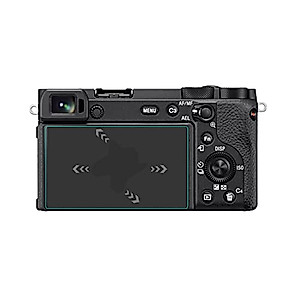 Mr.Shield [3-Pack] Screen protector for Sony Alpha A6600 A6100 A6400 A6000 A5000 A6300 NEX-7 NEX-3N NEX-5 NEX-6L [NOT for a6500/a5100] [Tempered Glass] [9H Hardness] Screen Protector
