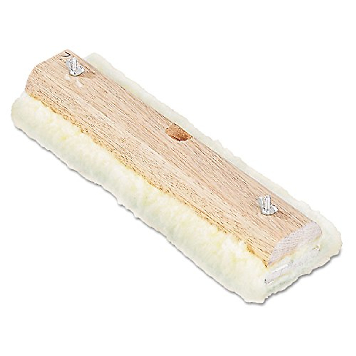 Boardwalk BWK4416 16 in. Lambswool Finish Applicator Mop Head - White