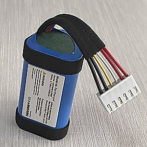 oliadeo Replacement Battery for JBL Charge 4, Charge4, ID998 IY068 SUN-INTE-118 Batteries with Tools 1INR19/66-3 IAA011NA