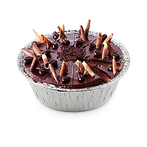 Oopsu 100 Pack 4" Round Tart Pie Foil Pans Disposable Pans Aluminum Foil Tart & Pie Tins Pans for Baking,Cooking,Storage or Reheating