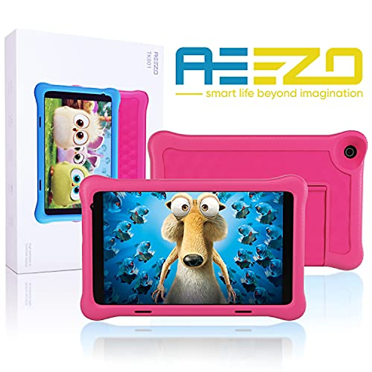 AEEZO Kids Tablet 8 inch WiFi Android 10 Tablet 2GB RAM 32GB ROM