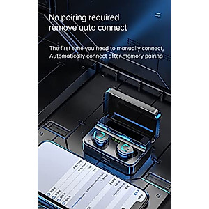 Wireless Earbuds Active Noise Cancelling – Bluetooth 5.2 Earbuds, in-Ear Headphones with 4 Mics, Clear Sound Deep Bass Earphones, Lightweight Fit, Low Latency, IPX7 Waterproof, 32Hrs