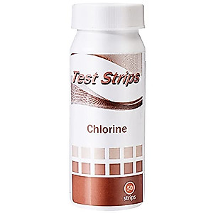SuperCheck High Range Chlorine Test Strips, 0-2000 ppm, 50 Count, Chlorine Sanitizer Test Strips, Designed for Daycares and Senior Homes for Sanitizing and Disinfecting, Chlorine Dioxide Test Strips