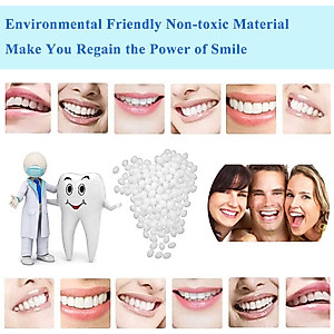 The Latest Denture Veneer is Used for Temporary Tooth Restoration, which is Comfortable and Simple. Four Universal Cosmetic dentures for Men and Women