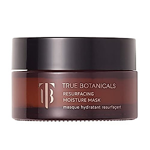 True Botanicals - Organic Resurfacing Moisture Mask | Non-Toxic, Cruelty-Free | Moisturizes As It Exfoliates + Stimulates Collagen Production To Fight Wrinkles | MADE Safe (1 fl oz | 30 ml)