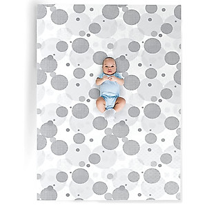 Alphabet Fun - Gelli Mat - Luxury Foam Baby Play Mat - Extra Large - Double Sided Print - Water-Resistant, Non-Toxic, Hypoallergenic - Use in Play Pen, or as Playmat, Yoga Mat, Tummy Time