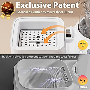 Baby Bottle Sterilizer Dryer Baby Bottle Warmer - Multifunctional Steam Sterilizer Dryer Warmer, Heater&Thaw for Formula Breastmilk, 72H Keep Warm with Smart Temperature Control Auto Shut-Off BPA Free