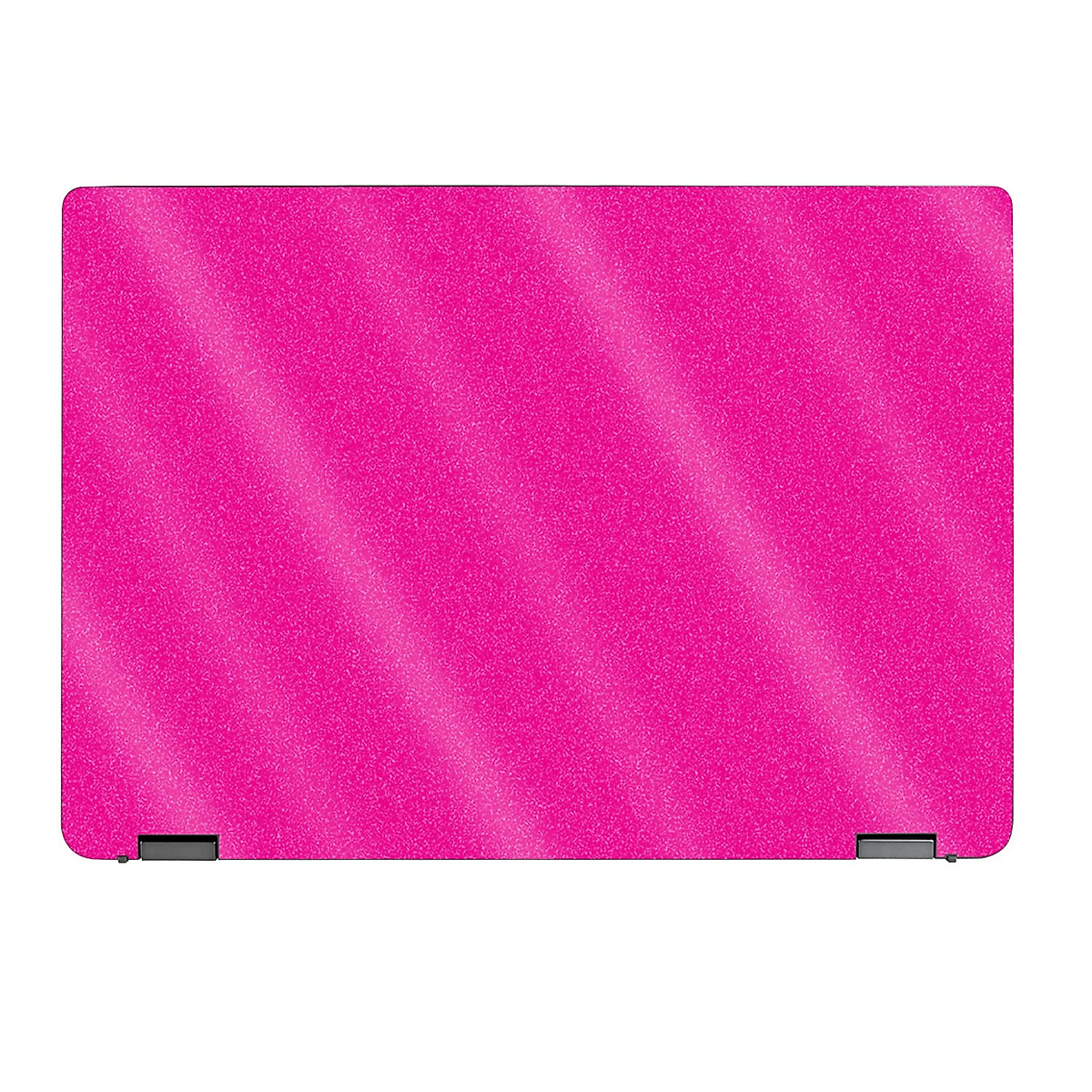 MightySkins Glossy Glitter Skin Compatible with Lenovo IdeaPad Flex 5 16" (2022) Full Wrap Kit - Solid Hot Pink | Protective, Durable High-Gloss Glitter Finish | Easy to Apply | Made in The USA