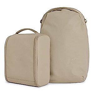 URTH Norite 24L Modular Camera Backpack – for DSLR Camera, Lens, 15/16” Laptop, Weatherproof + Recycled (Beige)