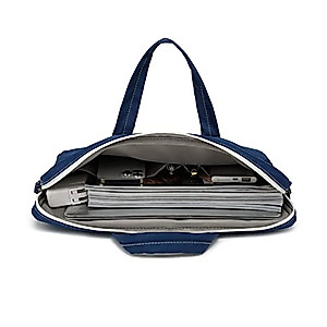 canvaslife Pattern 15 inch Canvas Waterproof Laptop Shoulder Messenger Bag for 14 inch to15.6 inch Laptop 15 Laptop Case (blue)