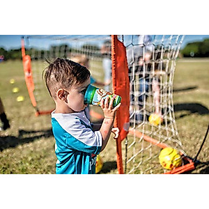 Nuby 360 Degree Easy Sip 3D Grip Wonder Cup with Printed Silicone Sleeve, Purple, Butterfly, 10 Oz