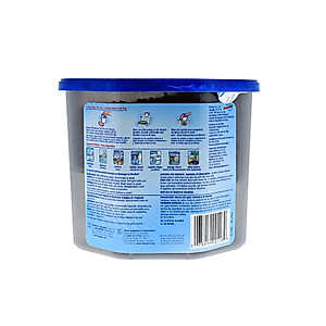 DampRid Fragrance Free Disposable Moisture Absorber with Activated Charcoal - 18oz; Moisture Absorber & Odor Remover