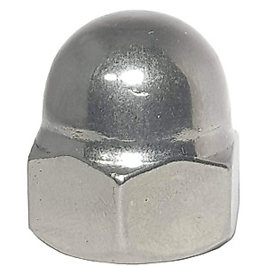 5/16-18 Acorn Cap Nuts Stainless Steel 18-8 Standard Height Quantity 10