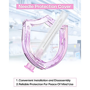 100Pcs 18Ga 1 Inch Needle Luer Lock Industrial Accessories, Sterile Individual Package for Lab Scientific Measuring, Refilling Inks, Plant and Industry