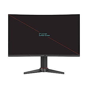 MSI Optix MAG271VCR 27" FHD Gaming 1800R Curved Monitor 165Hz - 1920 x 1080 FHD LED Display @ 165Hz - 1800R Curved Panel - 1ms Respone Time - AMD FreeSync Technology - Non-Glare Screen w/Narrow