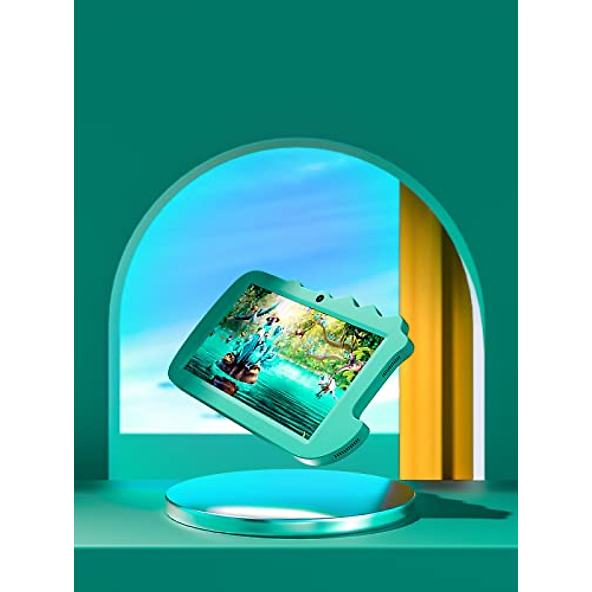 ATOZEE Kids Tablet, Toddler Tablet, 7" Tableta for Boys Girls, 32GB Android 11 Tablet, 2GB RAM WiFi Dual Camera IPS Safety Eye Protection Screen, Parental Control APP, Latest Model Kid Tablets