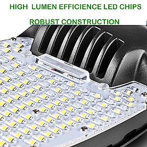 115W LED Shoebox Corn Retrofit Lamps - 5000K Daylight - Rotatable E39 Mogul Base - 15500 LM (500W MH Equiv.) - 180° Commercial LED Paddle Bulb - Retrofitting Parking Lot Wall Pack Flood Light