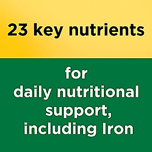 Nature Made Multivitamin Tablets with Iron, Multivitamin for Women and Men for Daily Nutritional Support, 130 Tablets, 130 Day Supply