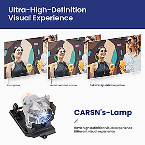 CARSN NP20LP Replacement Projector Lamp for NEC U300X / U310W / U300XG / U310WG / U310W-WK1 Lamp with Housing