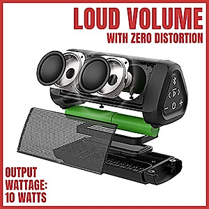 Cambridge Soundworks OontZ Angle 3 Ultra Waterproof 5.0 Bluetooth Speaker, 14 Watts, Hi-Quality Sound & Bass, 100 Ft Wireless Range, Bluetooth Speakers (Black)