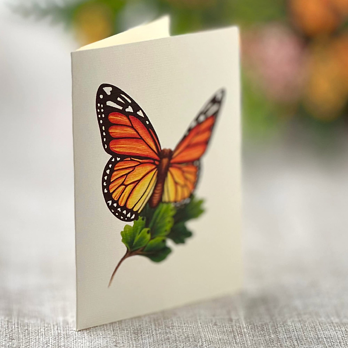 Freshcut Paper Pop Up Cards, Paper Flower Bouquet 3D Popup Greeting Cards with Note Card & Envelope, Birthday Card, Anniversary Card, Get Well Gifts for Women, 12" Butterflies & Buttercups