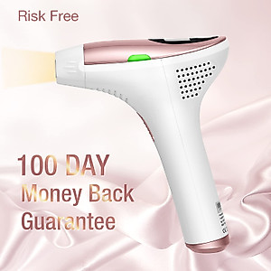 IPL Laser Hair Removal Device for Women and Men Permanent Flawless Hair Remover at-Home for Facial Legs Arms Back Armpits Bikini Line