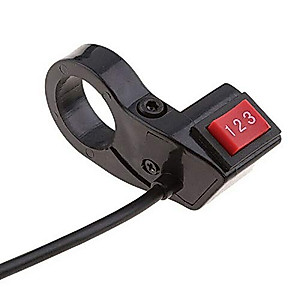 Bike Electric Three Speed Switch Ebike 3 Speed Switch for Ebike Scooter
