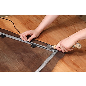 Saint-Gobain ADFORS FSP8521-U 100' Spline, 125 in X 100 ft, Black, Foot