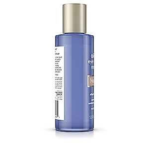 Neutrogena Gentle Oil-Free Eye Makeup Remover & Cleanser for Sensitive Eyes, Non-Greasy Makeup Remover, Removes Waterproof Mascara, Dermatologist & Ophthalmologist Tested, 3 x 5.5 fl. oz