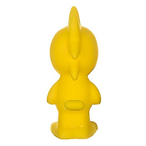 Peanuts for Pets Charlie Brown Woodstock Vinyl Squeaker Dog Toy | Squeaky Dog Toy for All Dogs | Charlie Brown Plastic Dog Toys for Aggressive Chewers - Fun and Cute Yellow Dog Chew Toy