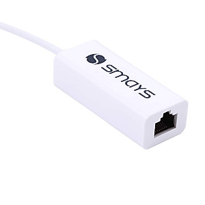 Micro USB to RJ45 Ethernet Adapter Dongle, Wired LAN Connection