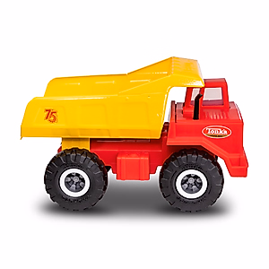 Tonka - Steel Classics, Commemorative 1968 Mighty Dump Truck, 75th Anniversary - Amazon Exclusive - Frustration-Free Packaging (FFP), Unisex Children