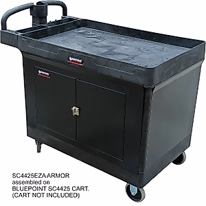 BLUEPOINT Heavy Duty Easy to Fix Cart Armor to fit on SC4425 Service Cart. Item # SC4425-EZA. (Assembly Required).
