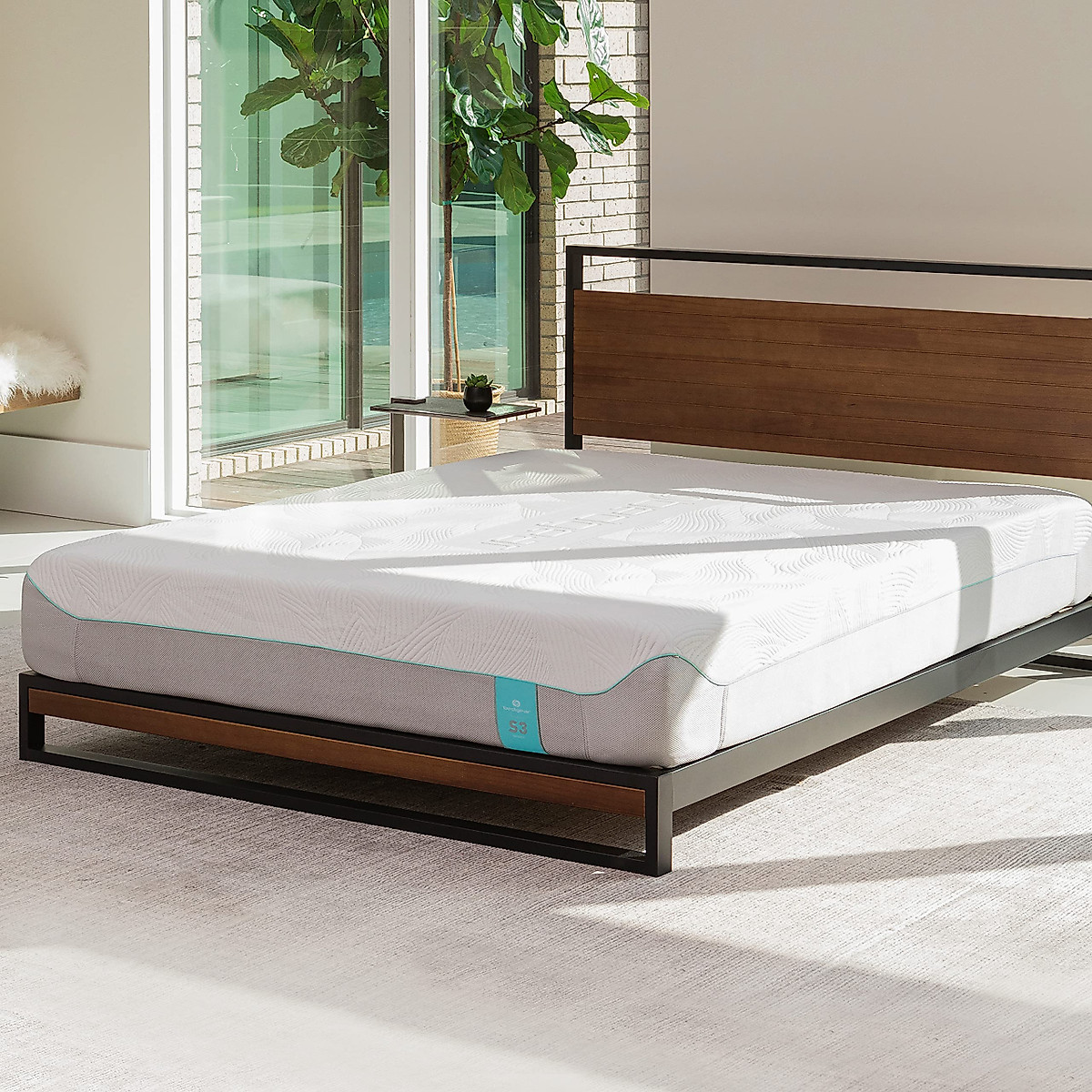 Bedgear Sport Performance Mattress – Queen Mattress – Firm Feel – Powered by Ver-Tex Technology – Instant Cooling and Breathable Sleep