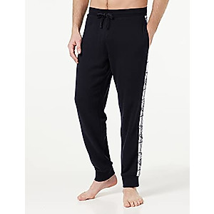 Emporio Armani Men's Iconic Terry Sweater and Trouser Set, Marine, X-Large