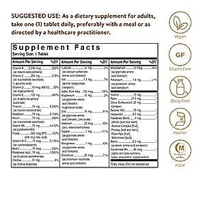 Solgar Formula VM-75 - Multivitamin with Chelated Minerals - Vitamin A, B6, B12, C, D, E - Biotin, Magnesium, Calcium, Iron, Zinc - Vegan Gluten/ Dairy Free - 180 Count (Pack of 1), Cream
