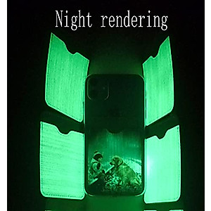 10 Pieces Sublimation Mobile Phone Wallet Card Holder Fluorescent Blank PU Leather DIY Craft (Gray)