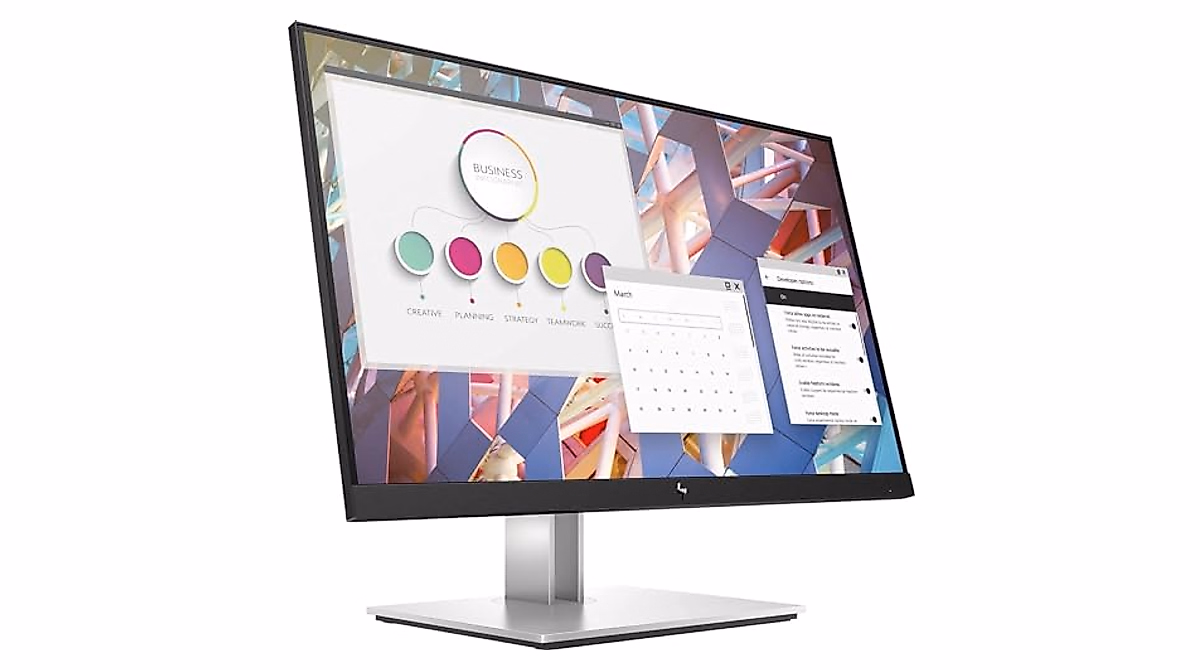 HP EliteDisplay E24 G4 24 Inch IPS LED Backlit, FHD 1920 x 1080, Blue ...