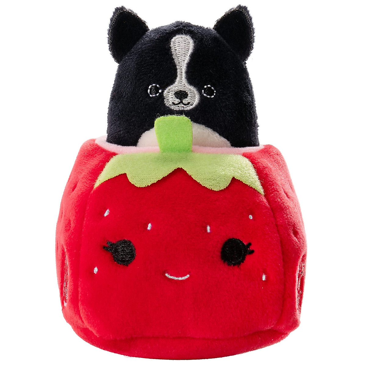 Squishville by Original Squishmallows - Four 2-Inch Squishmallows Plush and Bug-Mobiles Vehicles - Toys for Kids