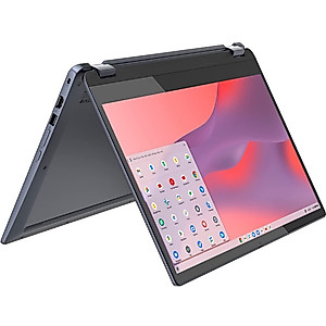 Lenovo Flex 3i 2-in-1 Chromebook, 15.6" FHD Touch-Screen Laptop. Intel Celeron N4500 Processor, 4GB RAM, 64GB eMMC+256GB Card, Intel UHD Graphics, Chrome OS, Abyss Blue, JVQ MP
