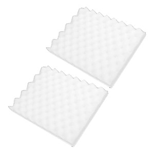 Hztyyier 2Pcs Flower Sponge Tools Waved Shape Fondant Dry Flowers Mat Pad for Cake Candy Decor Cooking Decorations