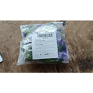 Floweroyal 2 Pack Artificial Flower Garlands 15.8FT Fake Rose Vines Silk Flowers Hanging Rose Ivy for Wedding Arch Party Home Garden Wall Decor (Purple)