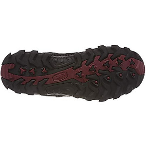 CMP Men's Low Rise Hiking Boots, Grey Asphalt Syrah 62bn, 6.5