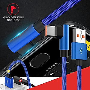 BGNTBUK Md862ll/a Cable USB C Cable Right Angle 90° Elbow Nylon Braided USB A to C 66W Fast Charging Cable Hard Drive Connector Dd0g34hd201