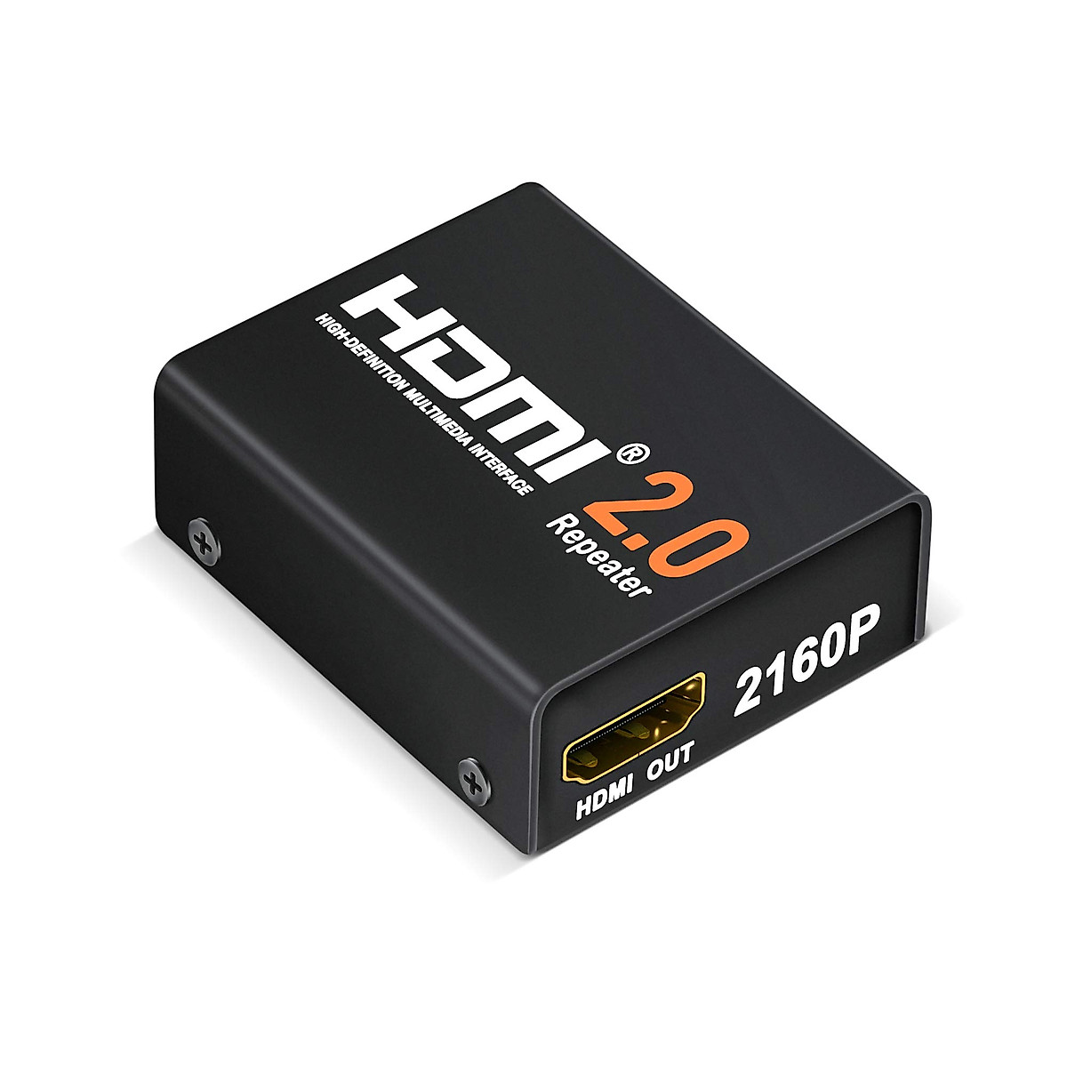 4K2K 1080P 3D HDMI Booster, JerGO HDMI 2.0 Signal Amplifier Repeater Boost Up to 200ft Transmission Distance 18Gbps Bandwidth for HDTV,PS4, Oculus and More (HDMI 2.0)